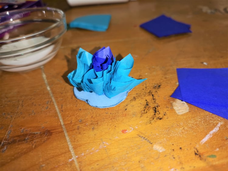 3D Tissue Paper Bracelet