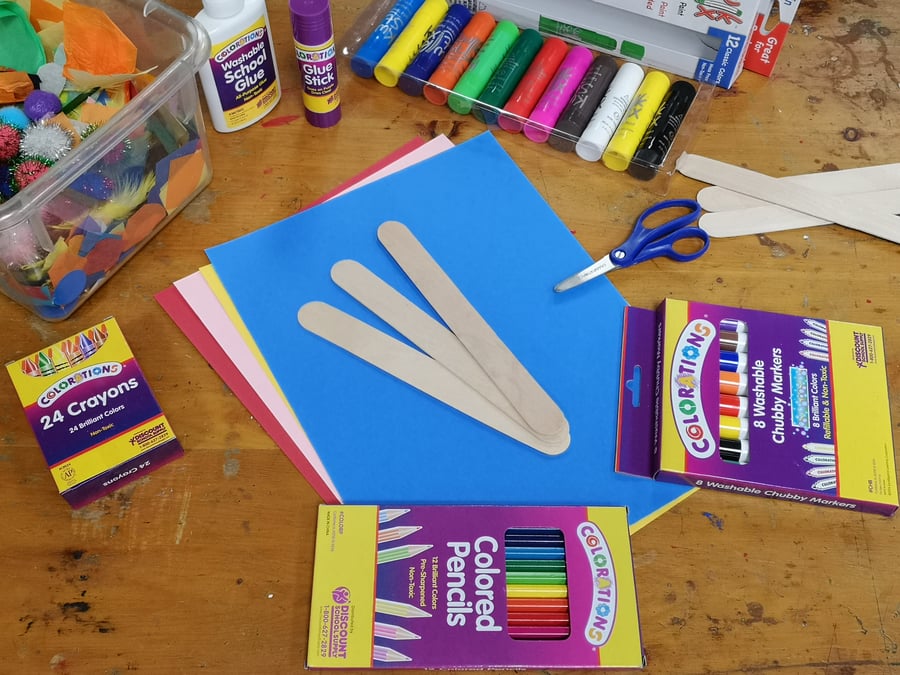 Construction Paper Popsicle