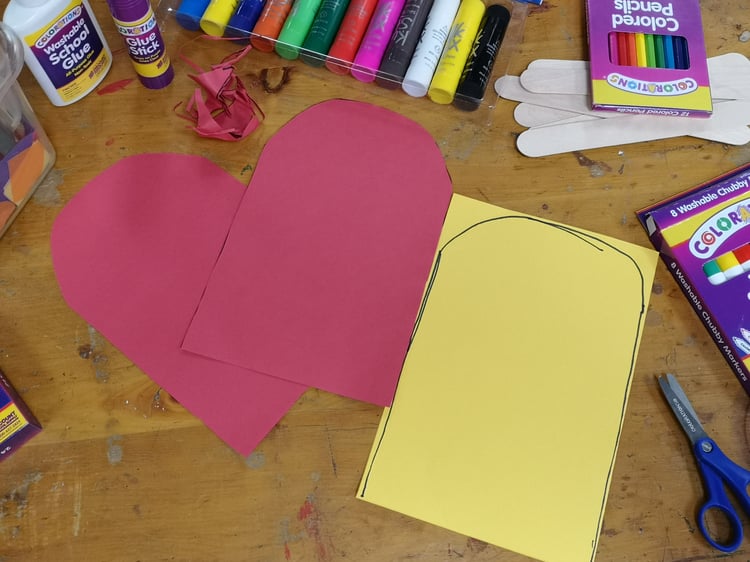 Construction Paper Popsicle