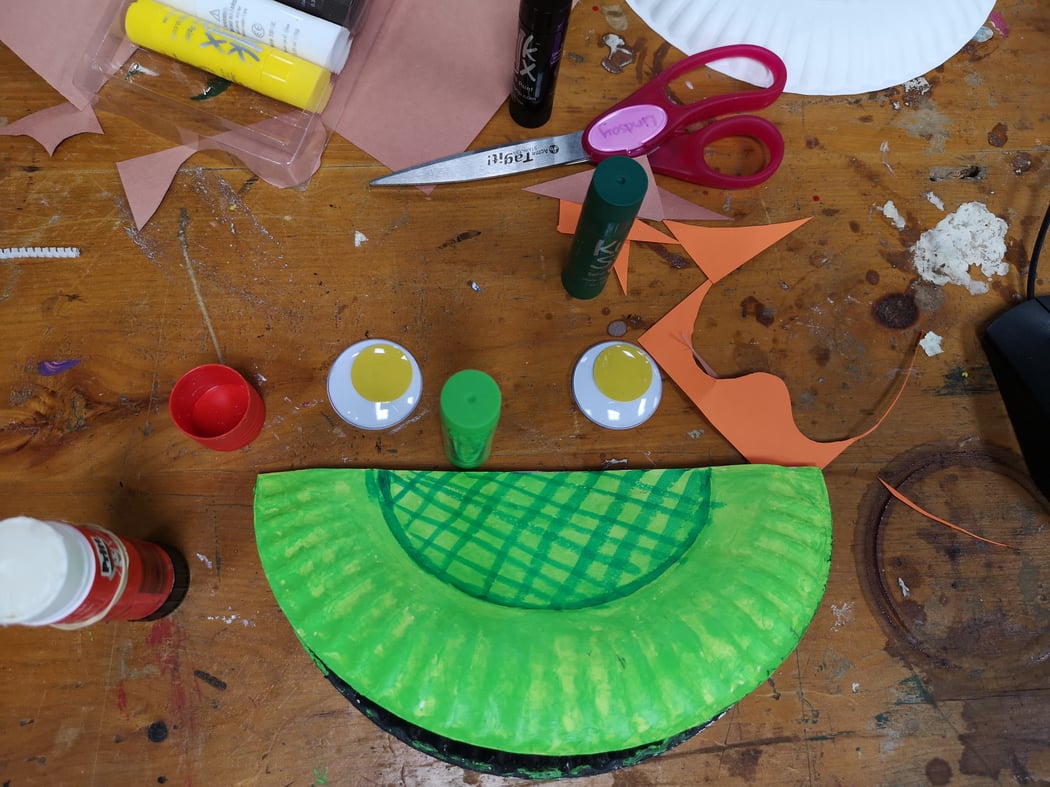 Paper Plate Animal Puppets