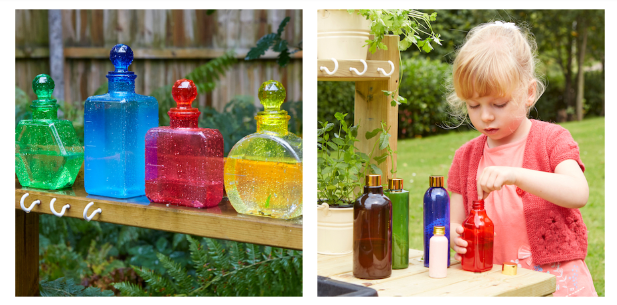 Create learning provocations and possibilities with Potion Bottles